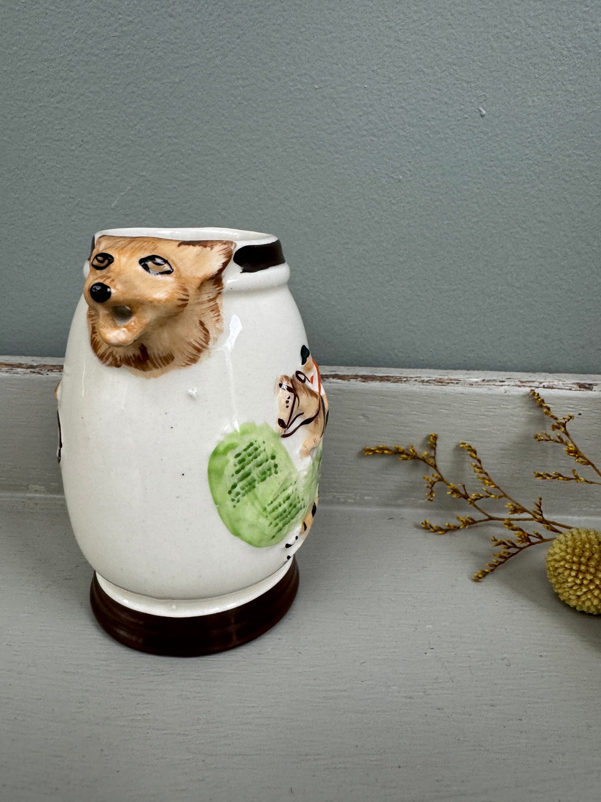 Vintage 1950s Keele St Pottery Hunting Scene Jug, made in England - All ...